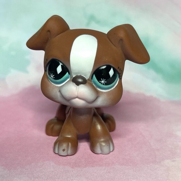 Littlest Pet Shop | Toys | Lps Littlest Pet Shop No Brown White Boxer ...